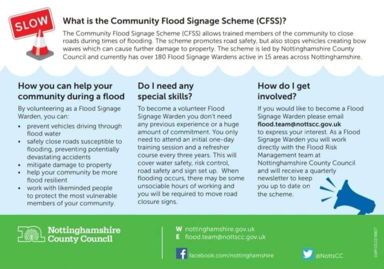 Join the Community Flood Signage Scheme: Help Keep Our Town Safe ...